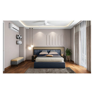 Parx Laureate, Noida - Modern - Bedroom - Other - by MOSID | Houzz