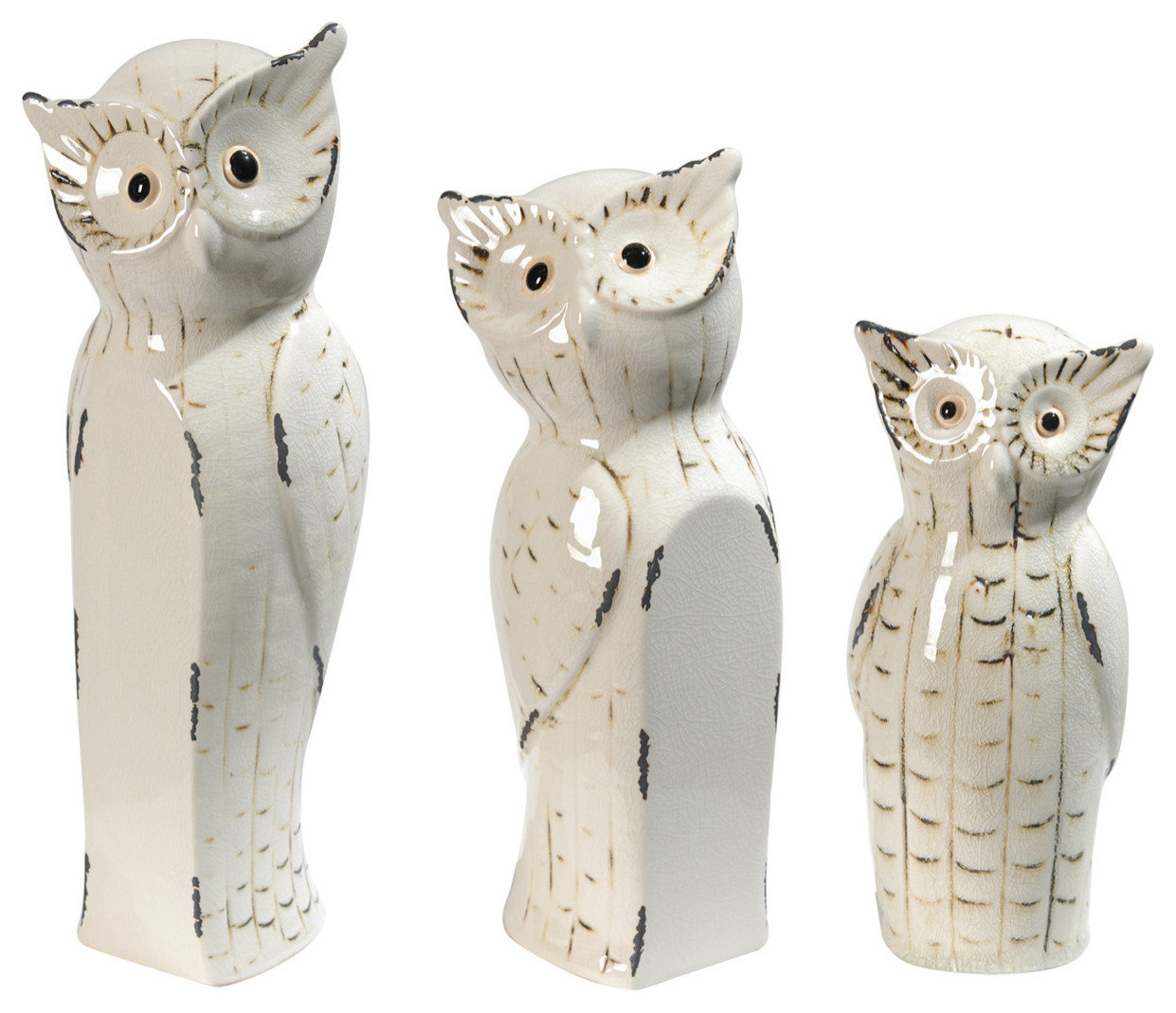 Vivek Decorative Object or Figurine, Off-White - Rustic - Decorative ...