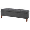 Jaycee 60" Storage Bench - Transitional - Accent And Storage Benches ...