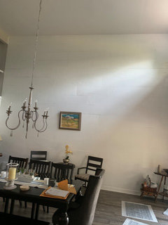 We need ideas for 20 foot tall wall. | Houzz Forum