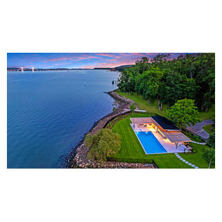 Nyack, NY - Hudson Pool Cabana - Modern - Exterior - New York - by ROAM ...