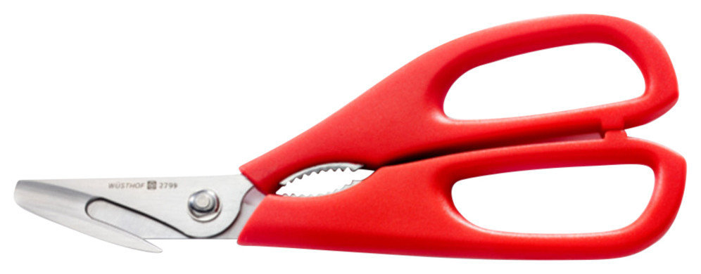 Wusthof Red 9 Inch Shellfish Shears - Contemporary - Kitchen Shears ...