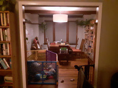 Ceiling fan over dining table?