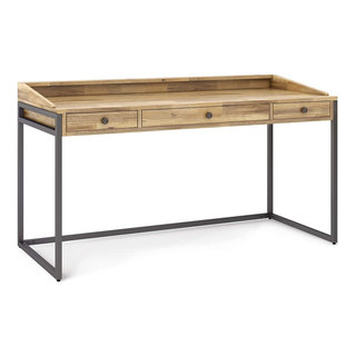 Modern Industrial 60 inch Wide Home Office Desk - Contemporary - Desks ...