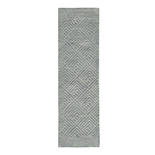 HomeRoots 96" X 132" Denim Wool Rug - Contemporary - Area Rugs - by Ami ...