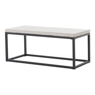 Constantine Maximus 40" Coffee Table - Industrial - Coffee Tables - by ...