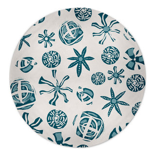 Fossil Formation Rug, 5' Round - Contemporary - Area Rugs - by E by ...