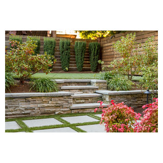 Stone Walls - Transitional - Landscape - Seattle - by Green Spaces ...