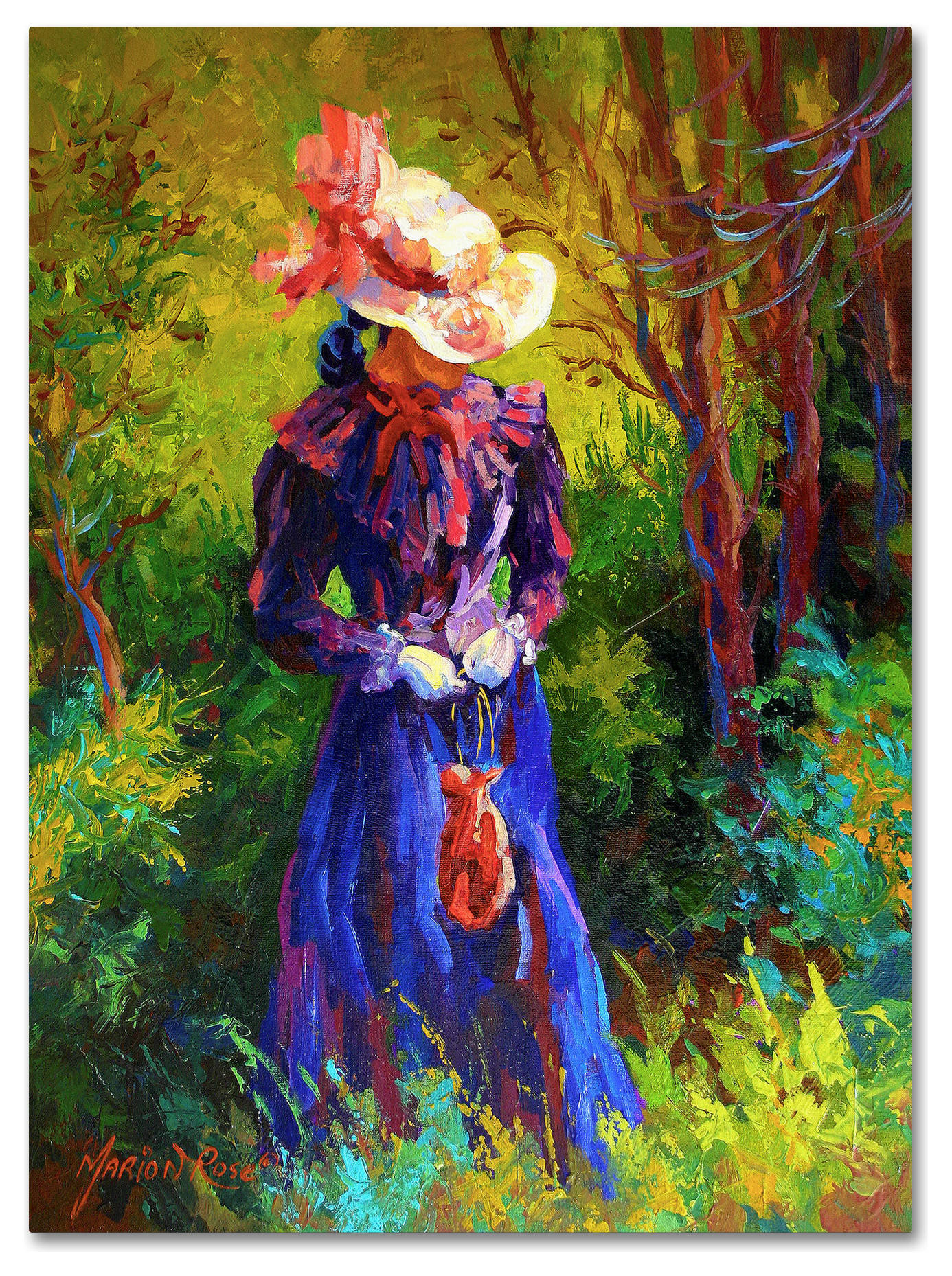 Marion Rose 'Jess 1' Canvas Art, 19"x 14" - Contemporary - Prints And ...