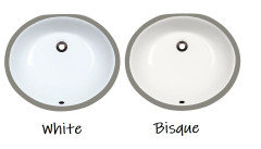 White vs. bisque sink
