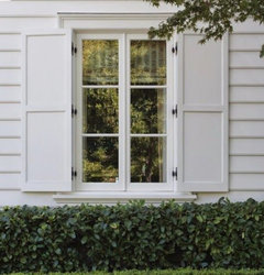 How to deal with front of house shutters