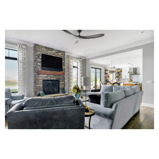 New "Scaled Down" Home - Farmhouse - Living Room - Other - by Kathleen ...