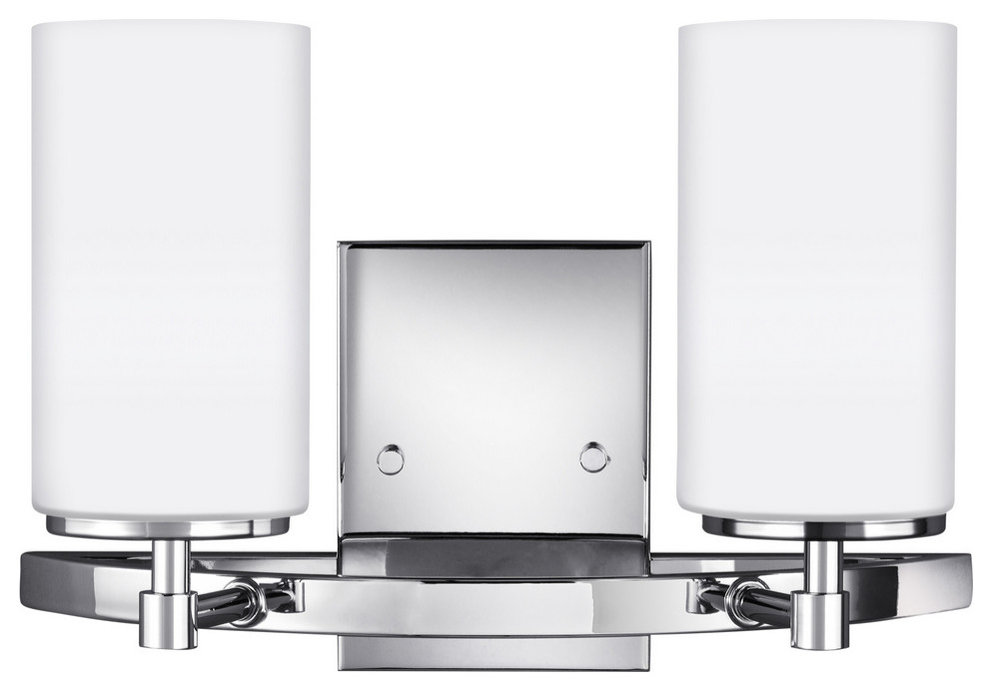 Alturas 2-Light Wall / Bath, Chrome - Transitional - Bathroom Vanity ...