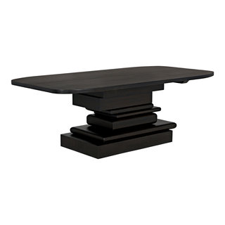 Layer Dining Table, Ebony Walnut - Transitional - Dining Tables - by ...