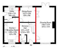 Downstairs layout | Houzz UK