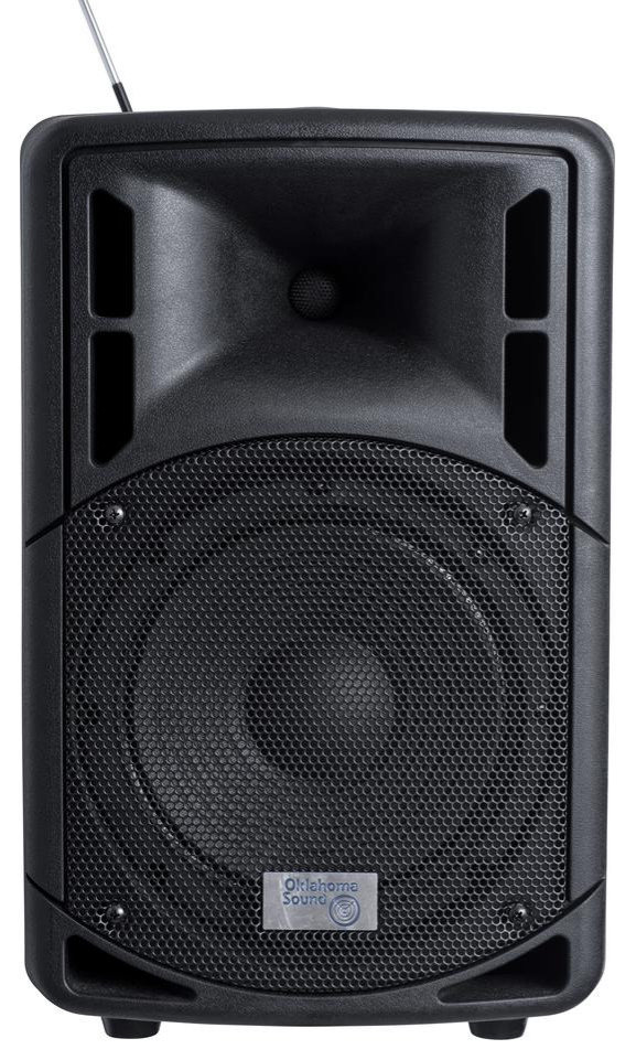 Oklahoma Sound® 40 Watt Wireless PA System w/ Wireless Handheld Mic ...