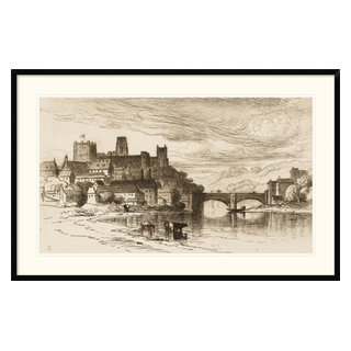 "Durham, England, 1880" by Samuel Colman, 44"x28" - Farmhouse - Prints ...