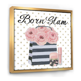 Designart Simply Splendid Ii Posh Luxe Framed Artwork, 46x46 - Contemporary - Prints And Posters ...