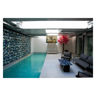 Subterranean Agate Pool Room - Contemporary - Swimming Pool & Hot Tub ...