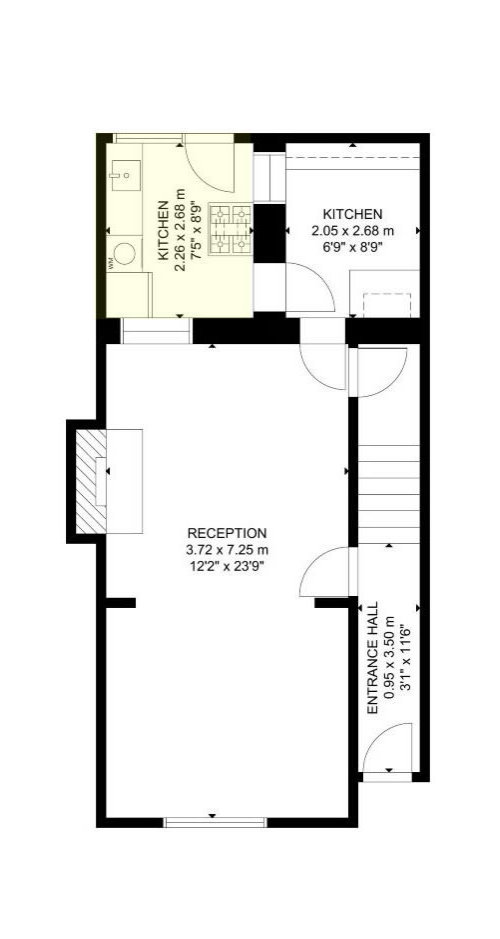 How best to integrate a lean-to kitchen | Houzz UK