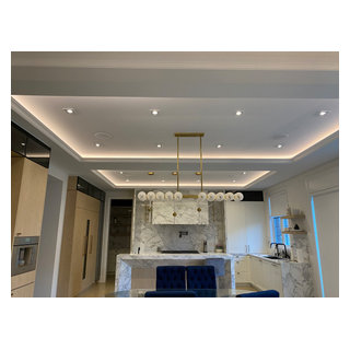 Multi room / Multi zone audio & speaker installation - Modern - Kitchen ...