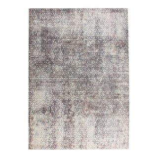 Monza Rug, Gray/Beige, 2'x3', 8'x10' - Contemporary - Area Rugs - by ...
