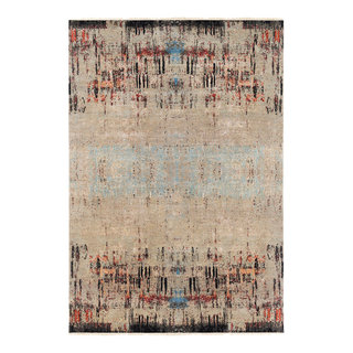 Hand Knotted Colaba Area Rug COA-2001, 9'x13' - Contemporary - Area ...