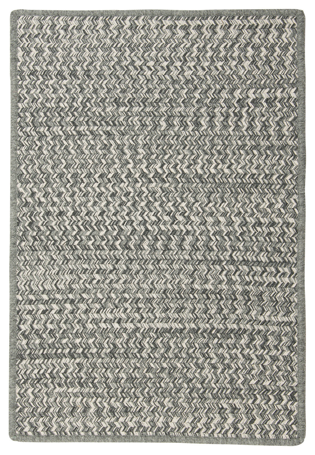 Colonial Mills Hayley Tweed Braided Rug, 6X8 - Contemporary - Area Rugs ...