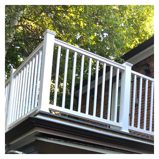 Veranda Traditional Rail - Traditional - Deck - Boston - by Euro ...