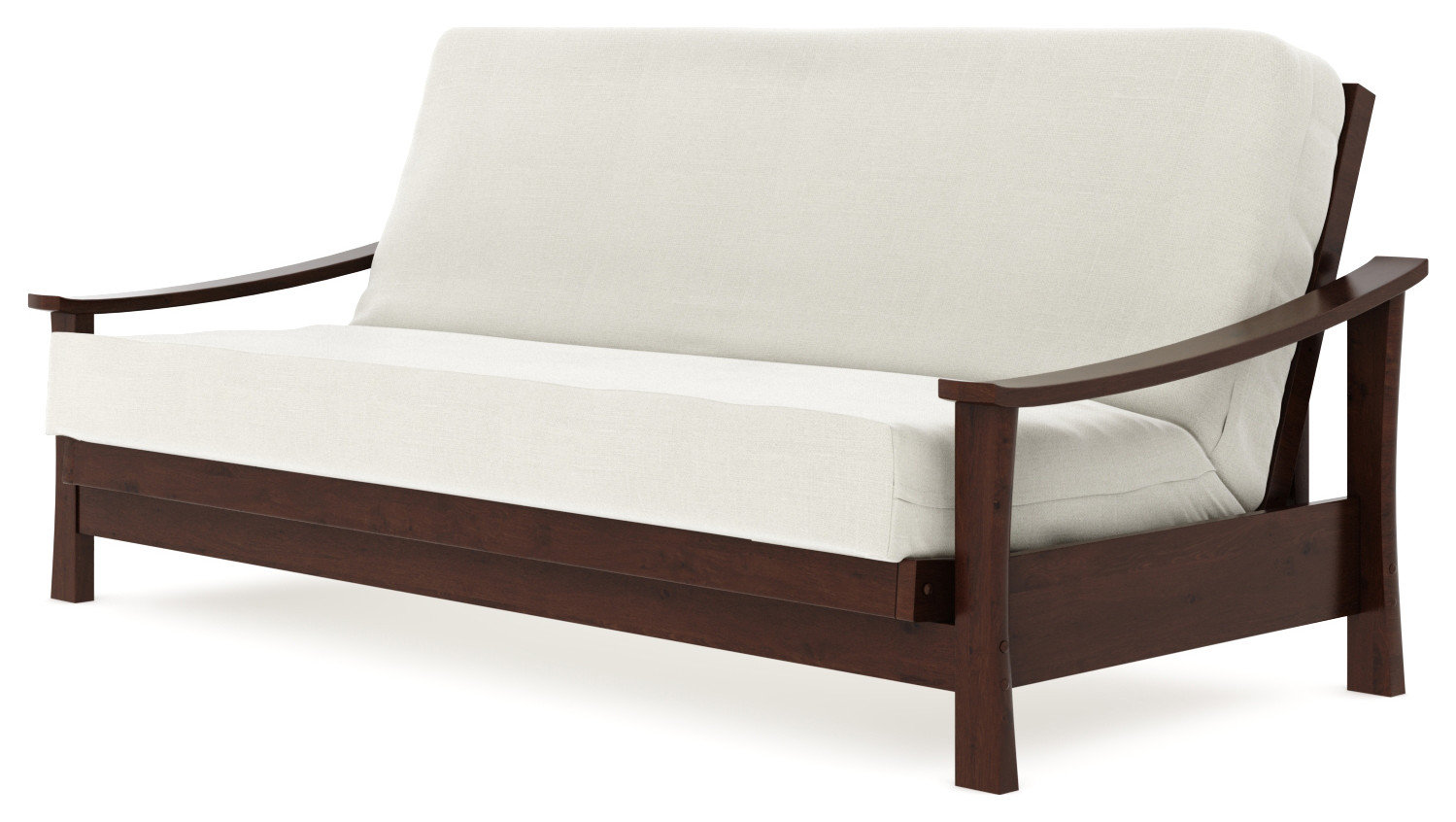 Pagoda All Wood Futon Frame, Queen - Transitional - Futon Frames - by ...