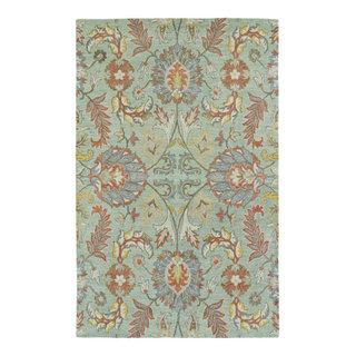 Kaleen Helena Collection Mint Beige Area Rug 4'x6' - Traditional - Area ...