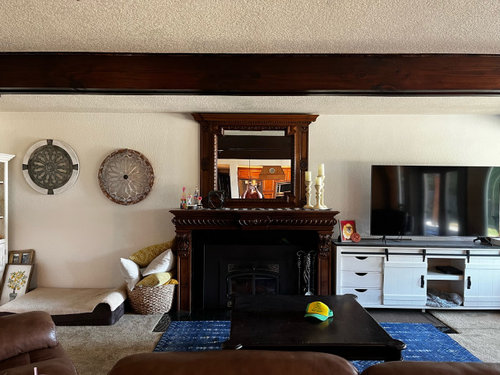 Help with my drab living room!