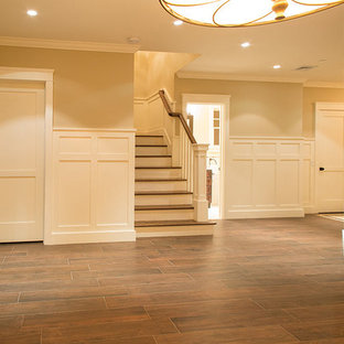 75 Beautiful Porcelain Tile Hallway Pictures & Ideas - September, 2020 ...