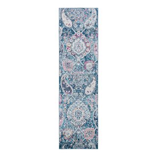 Safavieh Madison Collection MAD600 Rug, 2'3"x8' - Mediterranean - Hall ...