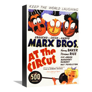 "Marx Brothers - At the Circus 06" Canvas by Hollywood Photo Archive ...