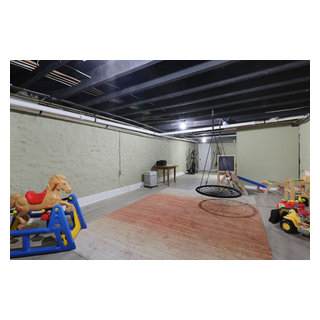 Home Office and Basement Renovation near Charles Village - Traditional ...