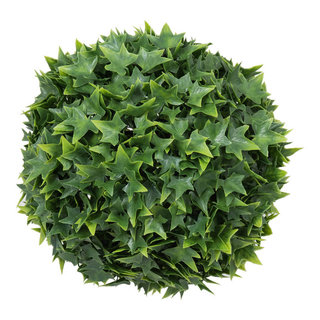 Vickerman Mini Ivy Ball UV Protected, 8" - Traditional - Artificial ...