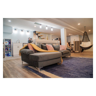 Basement Renovation - Contemporary - Basement - New York - by JPL Creative Design Solutions | Houzz