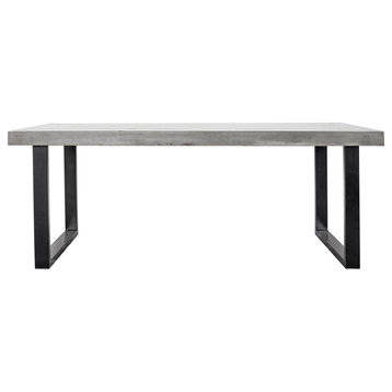 The 15 Best Concrete-Top Dining Room Tables | Houzz