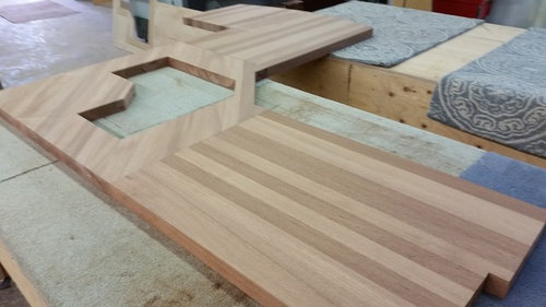 2" Thick Sapele Mahogany Butcher Block Counter Tops