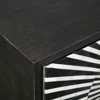 Tally Wood and Iron Black Server - Midcentury - Buffets And Sideboards ...