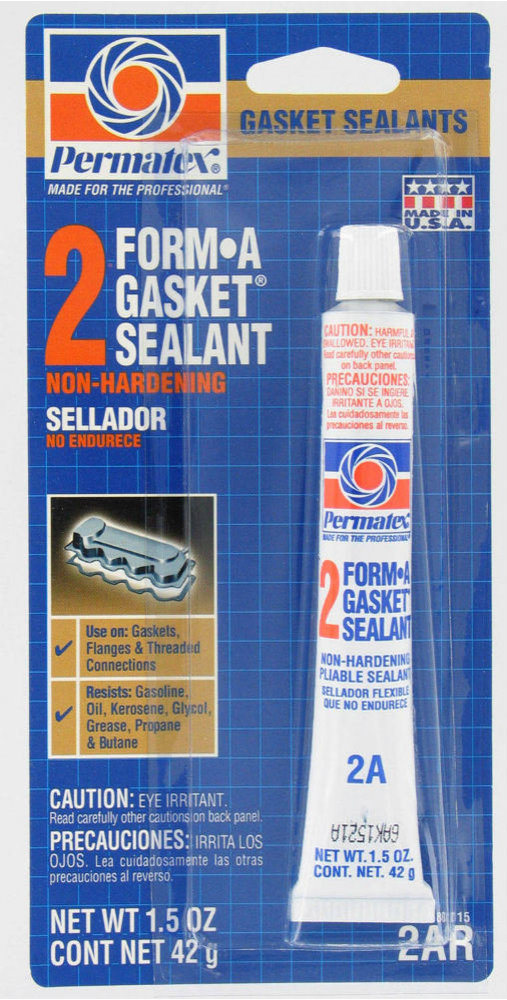 Permatex 80015 Form-A-Gasket #2 Sealant, 1.5 Oz, 1.5 oz - Stains And ...