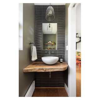 SW Hills Spanish Revival - Transitional - Powder Room - Portland - by ...