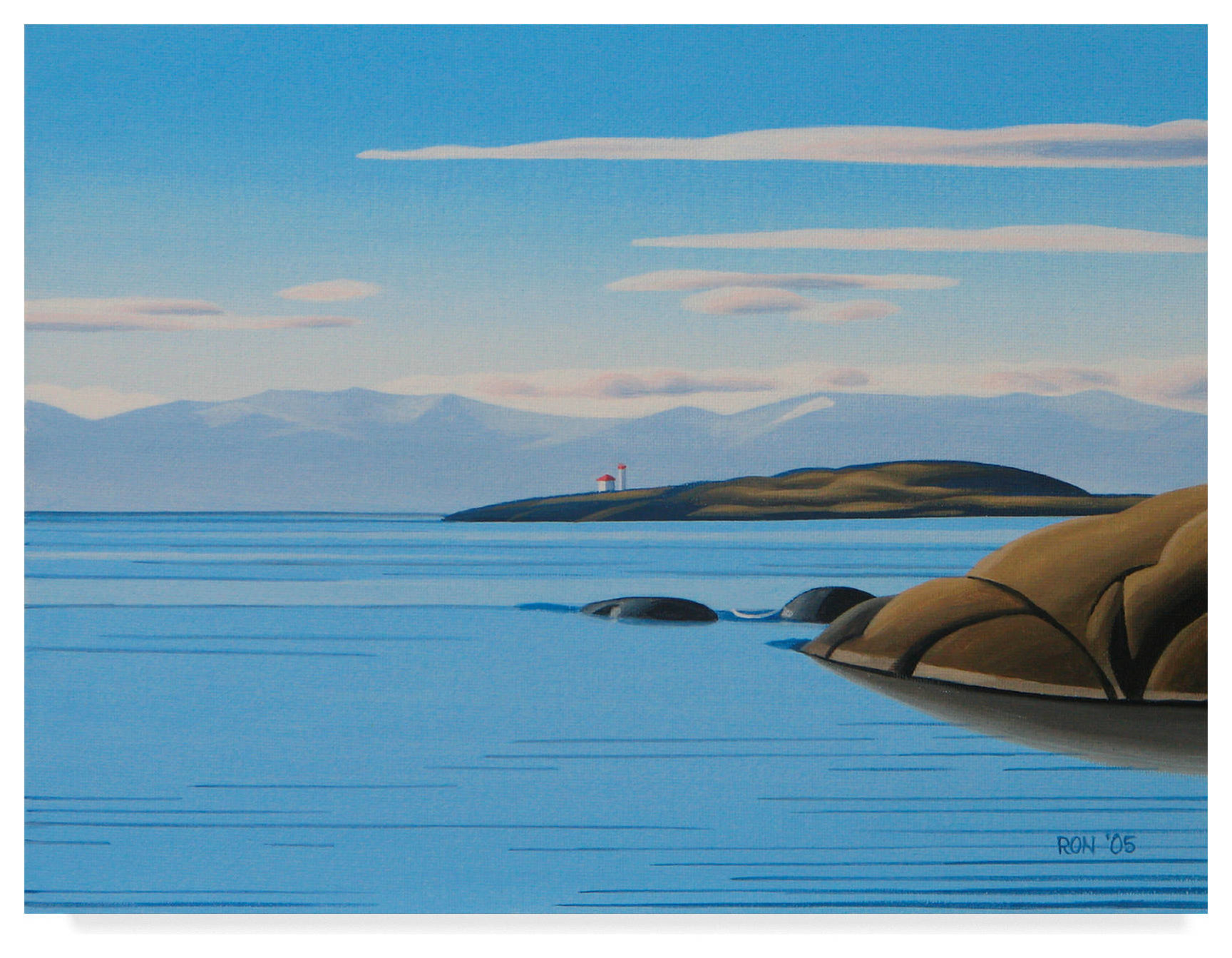 Ron Parker 'Trial Islands' Canvas Art, 47"x35" - Beach Style - Prints And Posters - by Trademark ...