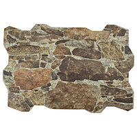 Rambla Porcelain Floor and Wall Tile, Arena, Sample - Traditional ...