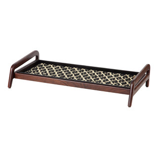 Double-Tier Stand, 3-Pair Rubber Boot Tray - Midcentury - Shoe Storage ...