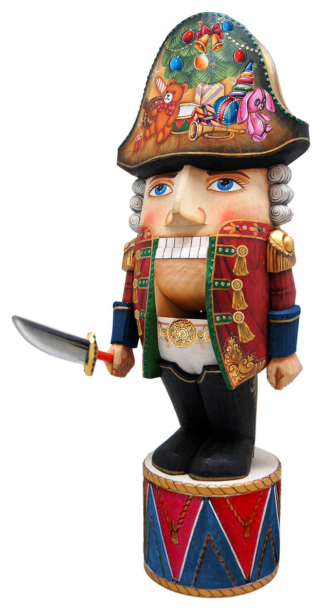 Nutcracker Masquerade Series Woodcarved Figurine - Contemporary ...