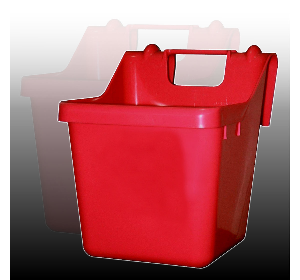 Fortex/Fortiflex 1301602 Over Fence Bucket, 16 qt., Red - Contemporary ...