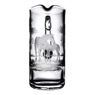 Mare and Foal Pitcher - Contemporary - Pitchers - by L.V. Harkness and ...