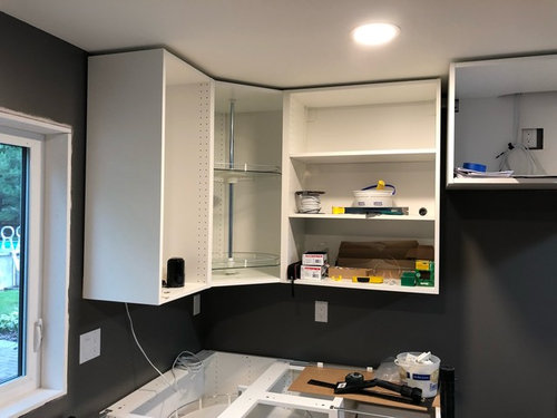 Ceiling Not Level Above Cabinets | Shelly Lighting